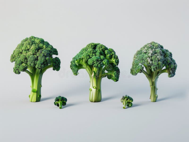 Fresh Broccoli Stems stock image. Image of colorful - 366428107