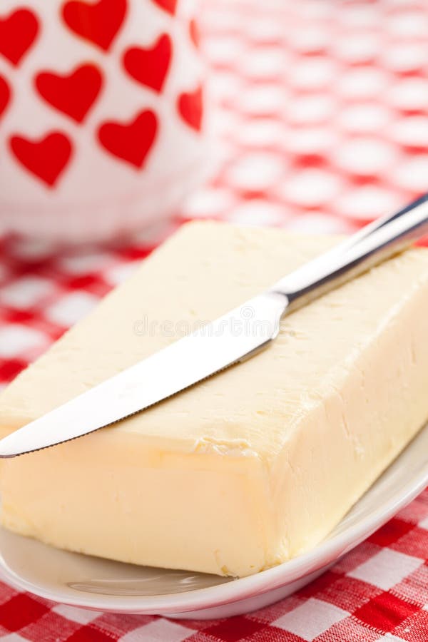Fresh butter stock image. Image of closeup, breakfast - 16362977