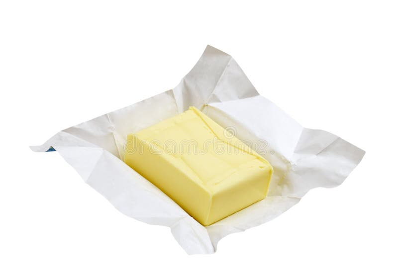 Butter stock photo. Image of food, foil, unwrapped, butter - 18756238