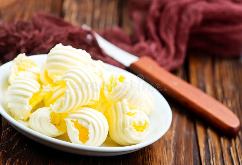Fresh butter stock image. Image of knife, nutrition, dairy - 34228417