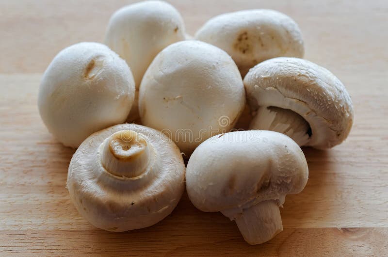 Fresh Button Mushrooms stock image. Image of ingredient - 26108595