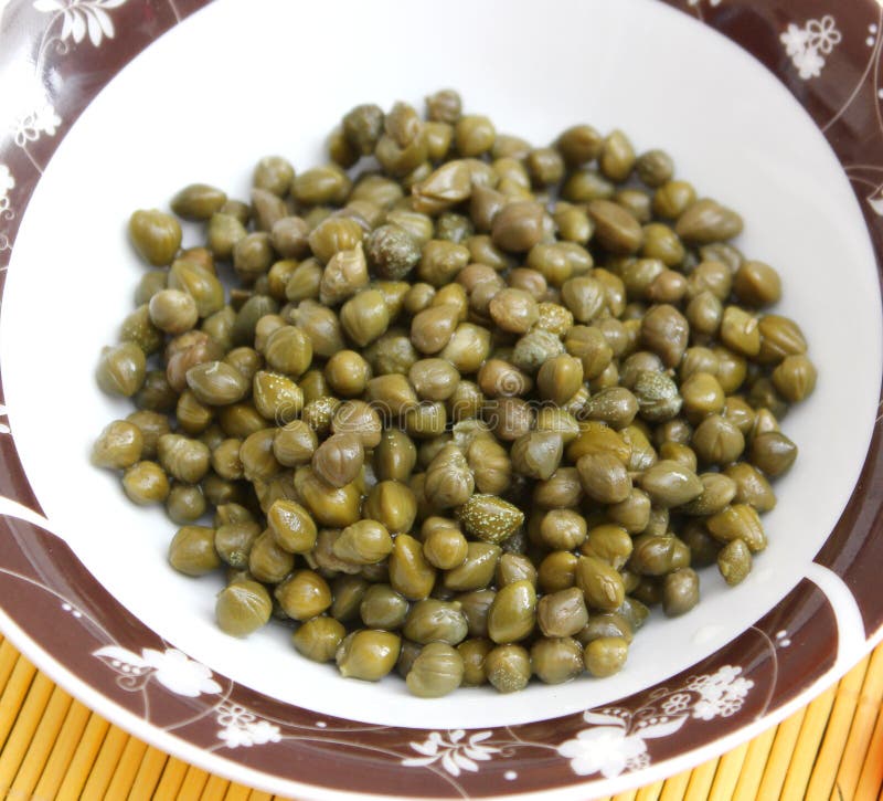 Fresh Capers stock image. Image of fresh, berries, bowl - 18229687