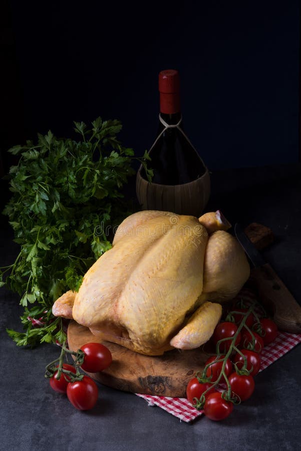 Fresh Capon stock image. Image of gourmet, fresh, capon - 91541293
