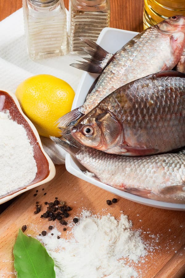 Fresh carp stock image. Image of cuisine, appetizing - 27331411