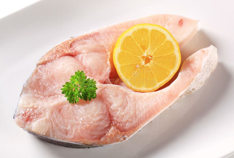 Fresh carp steak stock image. Image of carp, fillet, silver - 25483897