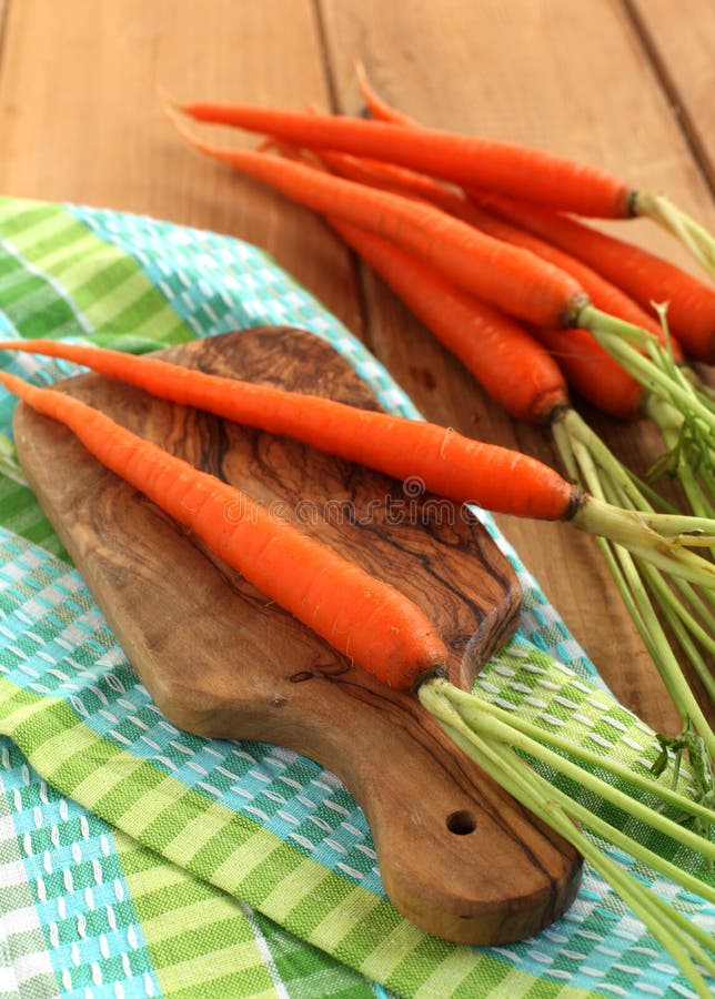 Fresh carrots stock image. Image of leaves, vegetarian - 27828183