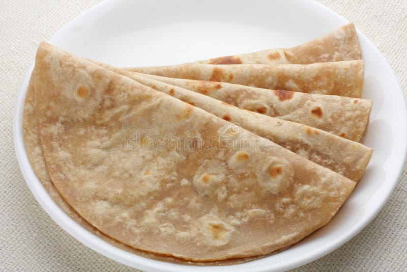 Fresh chapathi stock photo. Image of cake, healthy, breads - 33805544