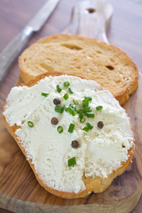 Fresh Cheese and Chive Rusk Stock Photo - Image of rusk, fresh: 161142900