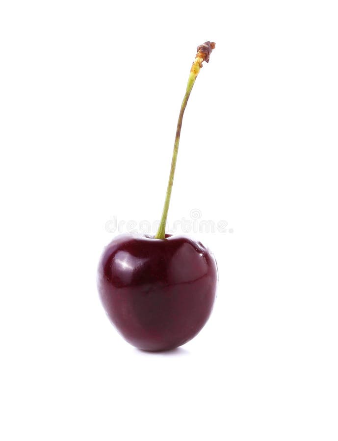 Fresh Cherry, Cherries Isolated on White Background Stock Photo - Image ...