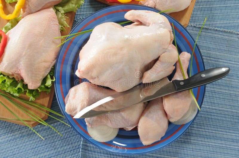 Fresh chicken stock image. Image of cuisine, closeup - 11945277