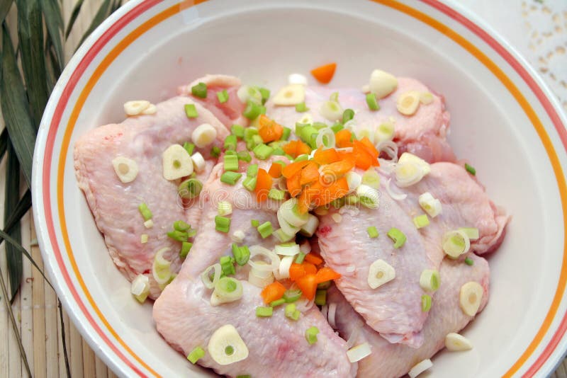 Fresh chicken stock image. Image of food, garlic, cooking - 9206915