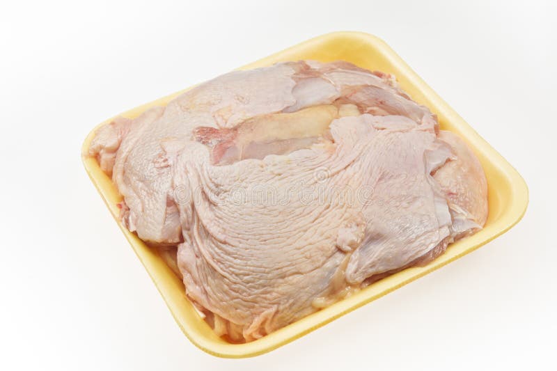 Fresh Chicken Backbone in Package Stock Photo - Image of eggs, wings ...