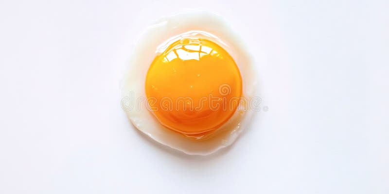 Fresh Chicken Egg without Shell Stock Image - Image of isolated, pile ...