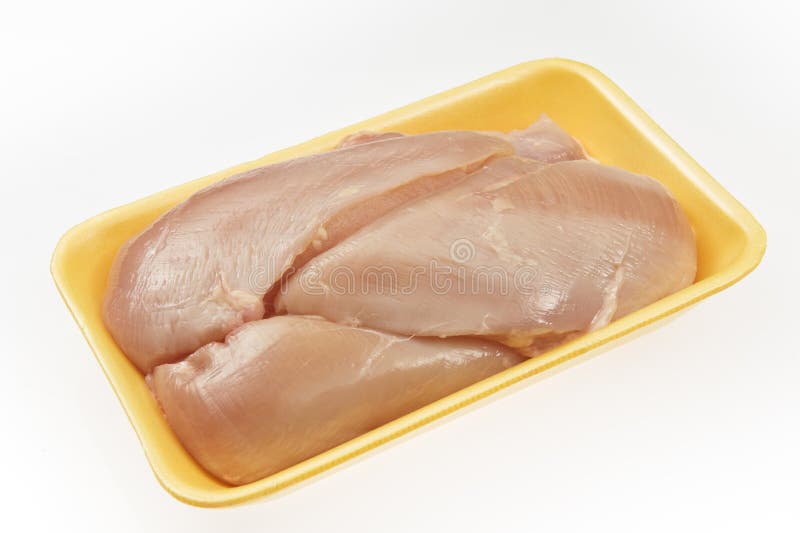 Fresh Chicken Fillets in Package Stock Photo - Image of grocery, soup ...