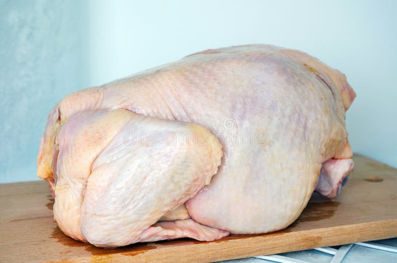 Fresh Chicken in the Freezer at Home. Stock Image - Image of dinner ...