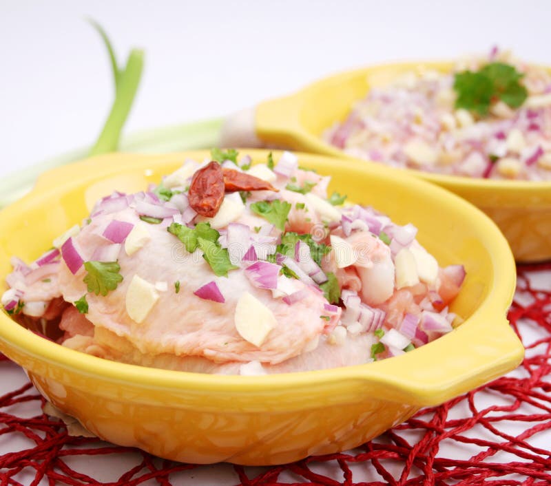 Fresh chicken stock photo. Image of spices, fresh, meal - 37200728
