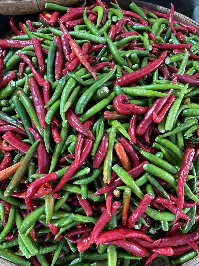 Fresh Chili Peppers Paprika Spices Cuisine Peri Peri Piri Piri Bright ...