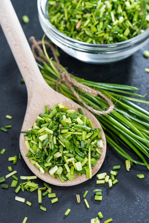 Fresh Chive stock photo. Image of plant, food, cuisine - 38632398