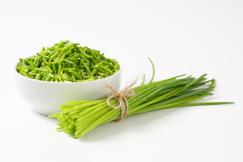 Fresh chopped chives stock photo. Image of ingredient - 143921538