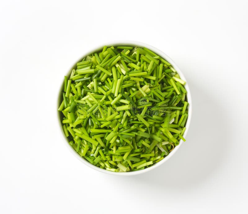 Fresh chopped chives stock image. Image of culinary - 143921549