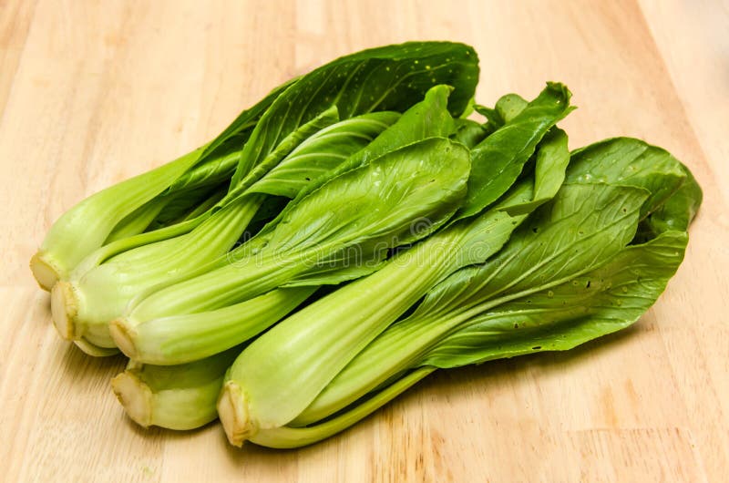 Fresh Bok Choy Isolated on White Stock Image - Image of chinese, blue ...
