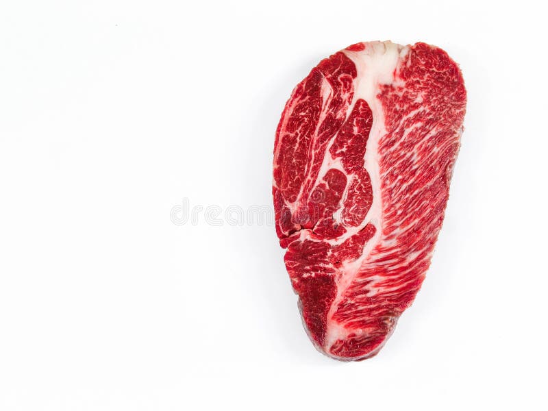Fresh Chuck Beef Cut for Steak. Stock Photo - Image of beef, cooking ...