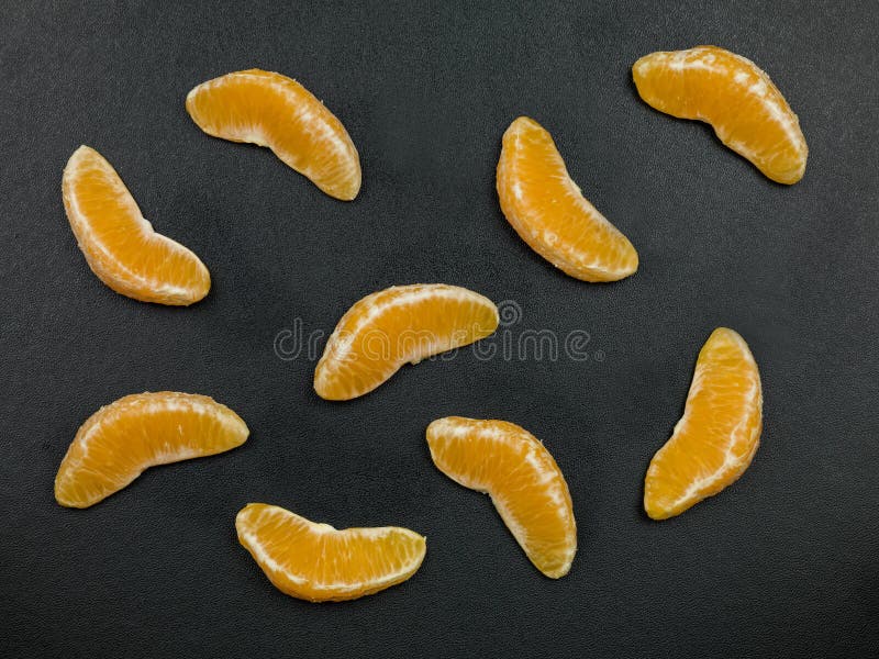 Fresh Citrus Fruit Orange Segments Stock Image - Image of creative ...
