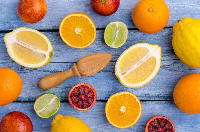 Fresh citrus fruits stock photo. Image of fresh, lemon - 179400866