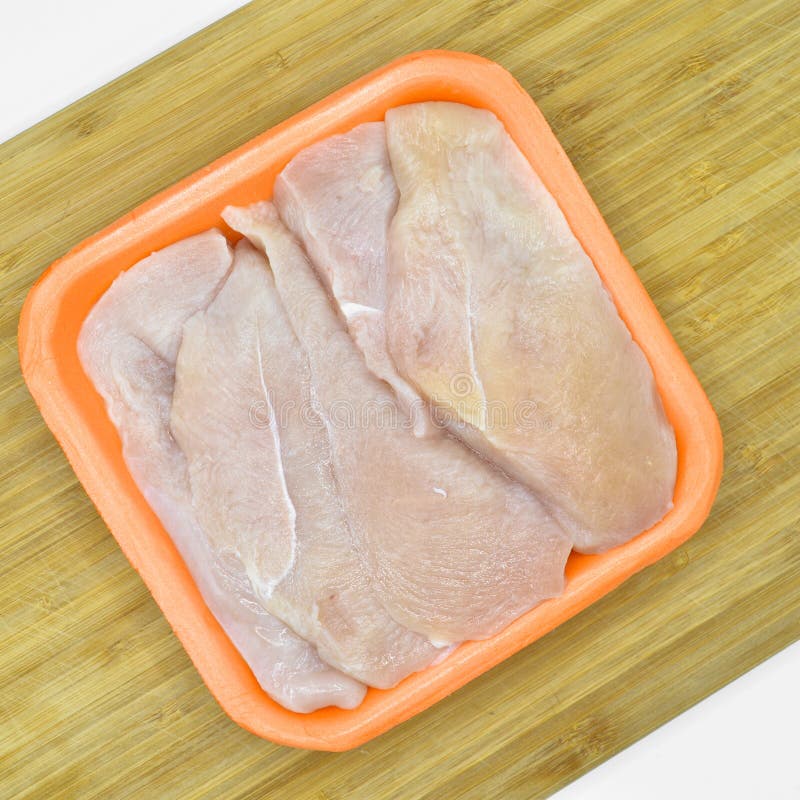 Clean Red Raw Cow Meat Beef and Fresh Vegetables on Bamboo Cutting ...