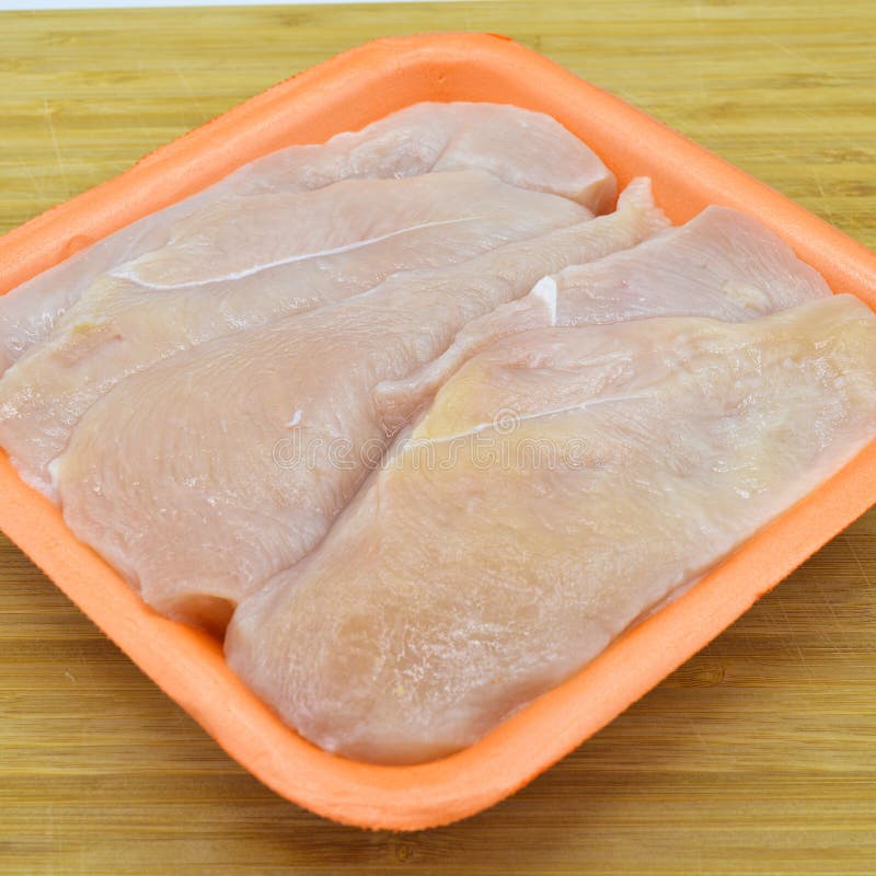 Fresh and Clean Chicken Breast Meat. Stock Photo - Image of gourmet ...