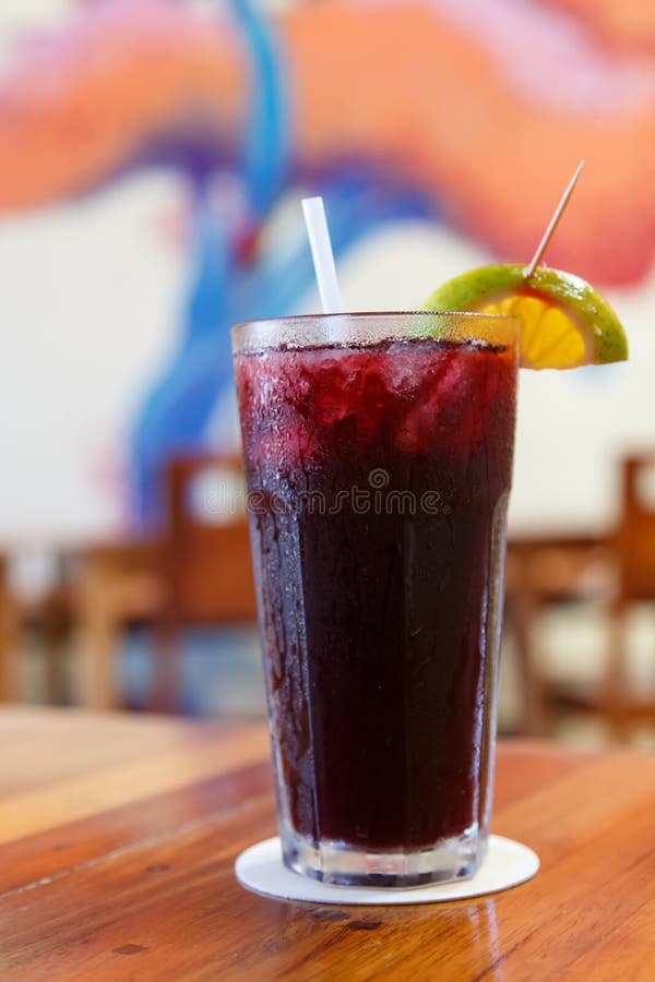 Fresh Cocktail in Detail with Lemon Stock Image - Image of lemon, fruit ...