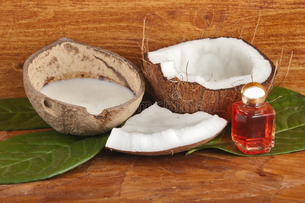 With Fresh Coconut Fragrance Stock Photo - Image of aromatherapy, beach ...