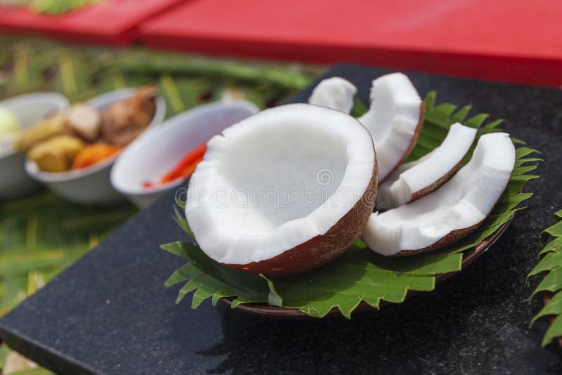 Fresh coconut stock photo. Image of healthy, cooking - 53040194