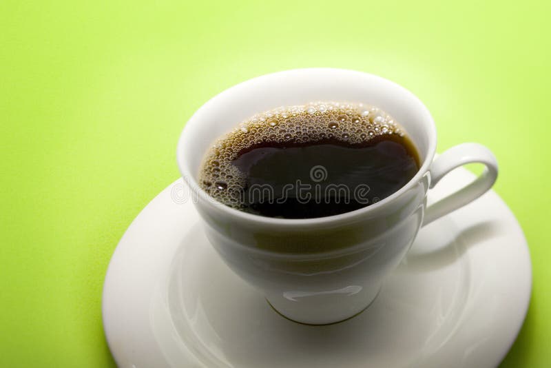 Fresh Coffee stock photo. Image of porcelain, drink, fresh - 1014316
