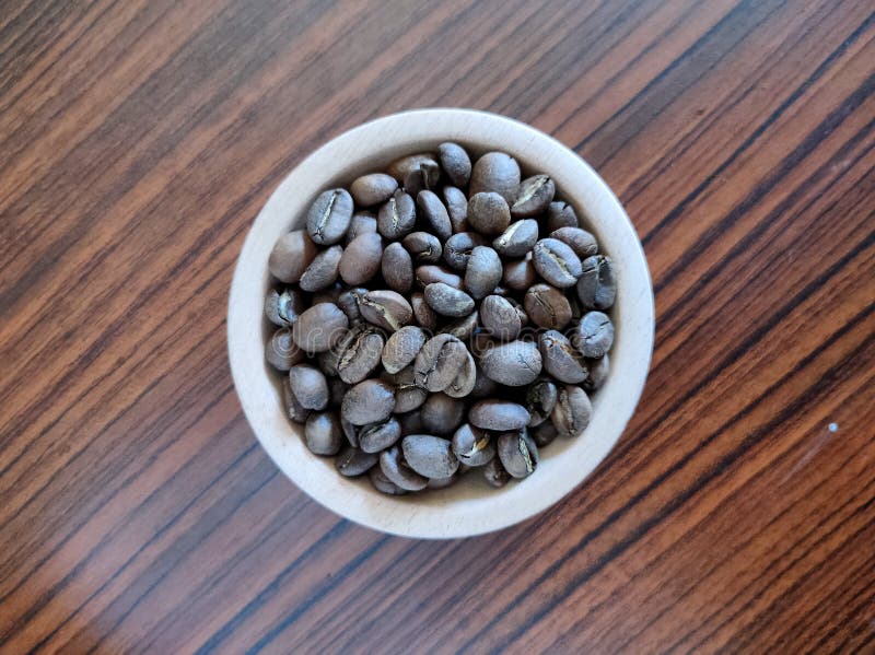 FRESH COFFEE BEANS in the MORNING Stock Photo - Image of taste, coffee ...