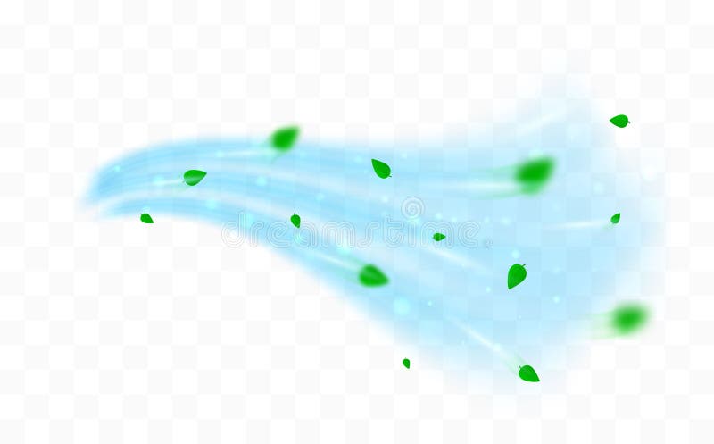 Fresh Air. the Direction of Cold Air. Stock Vector - Illustration of ...