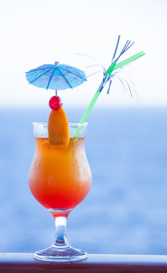 Fresh cold cocktail stock photo. Image of landscape, recreation - 31565748