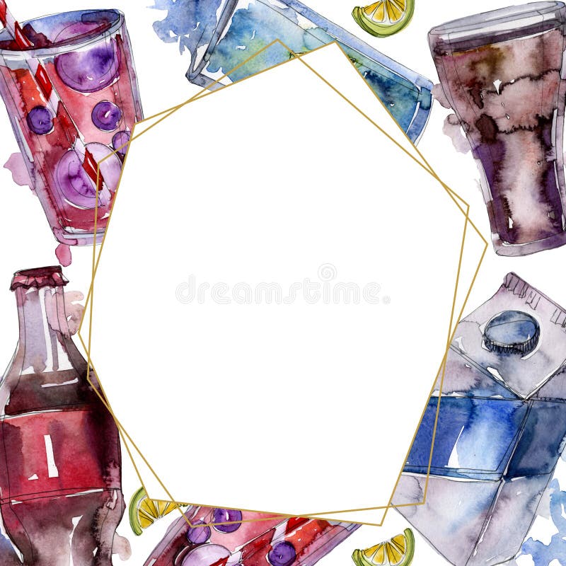 Drinks Border Stock Illustrations – 1,368 Drinks Border Stock ...