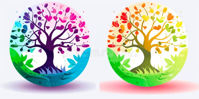 Fresh and Colorful Spring-themed Logo for a New Business or Product ...