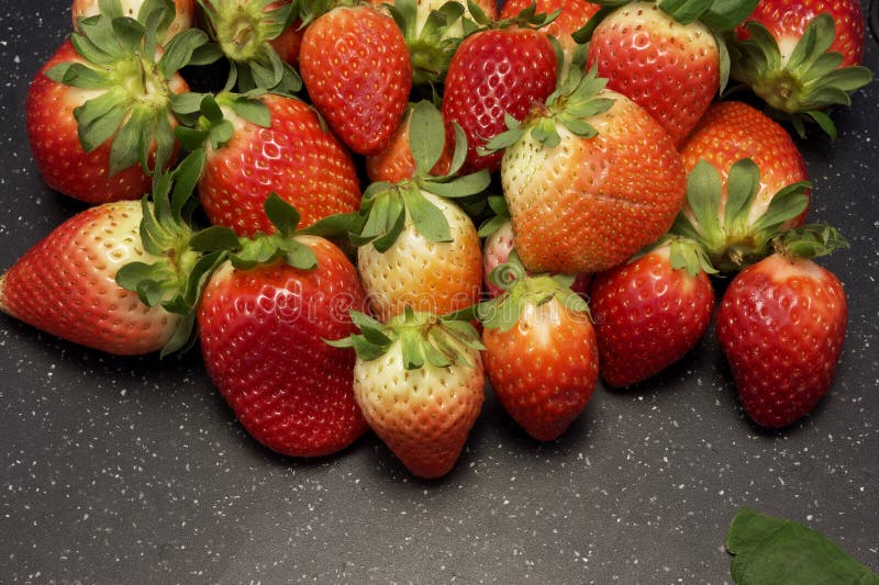 Fresh and Colorful Strawberries Stock Photo - Image of background ...