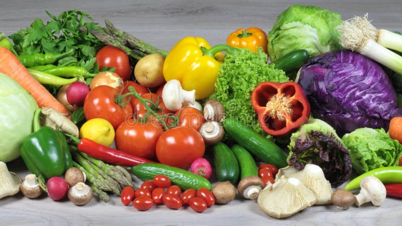 Fresh colorful vegetables stock image. Image of carrot - 76870015