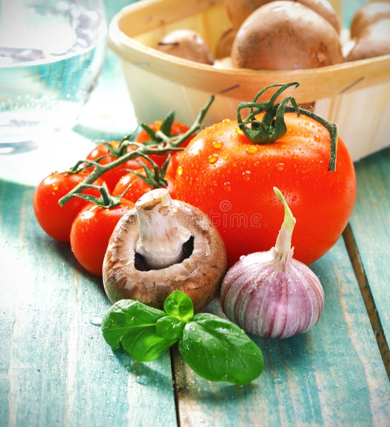 Fresh Cooking Ingredients stock photo. Image of ingredients - 23215670