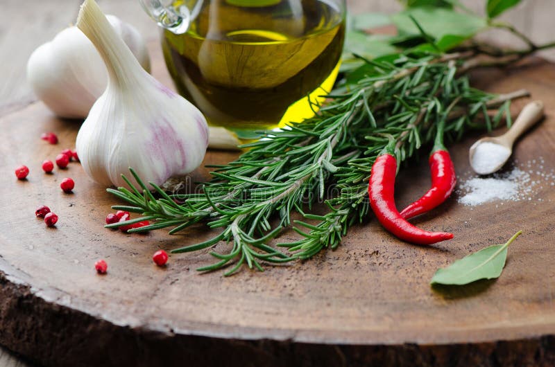 Fresh cooking ingredients stock image. Image of leaf - 37245851