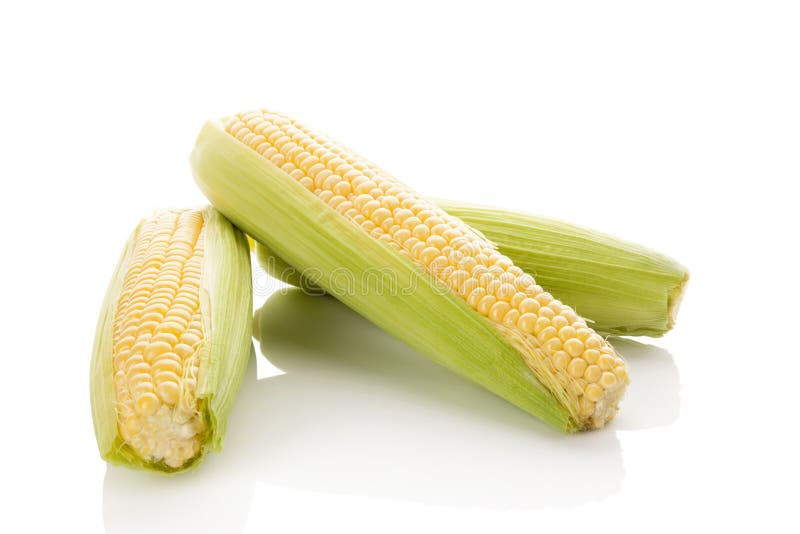 Corn Cobs and Corn Flour on Old Weight Scale. Stock Image - Image of ...