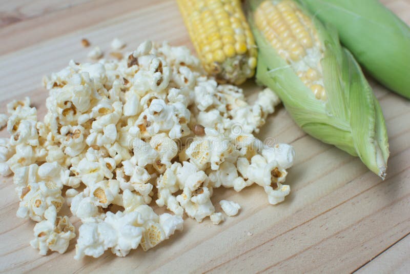 Corn and popcorn stock photo. Image of nutrition, butter - 82644876