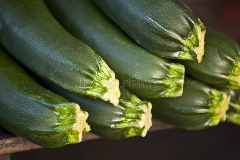 Fresh courgettes stock image. Image of fresh, food, green - 23916785