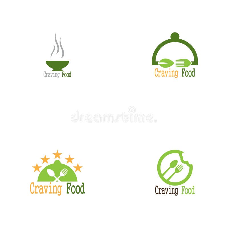 Fresh Craving Food Icon and Symbol Vector Illustration Stock Vector ...