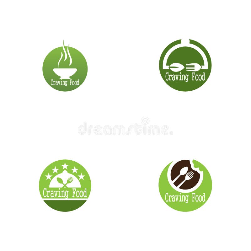 Fresh Craving Food Icon and Symbol Vector Illustration Stock Vector ...