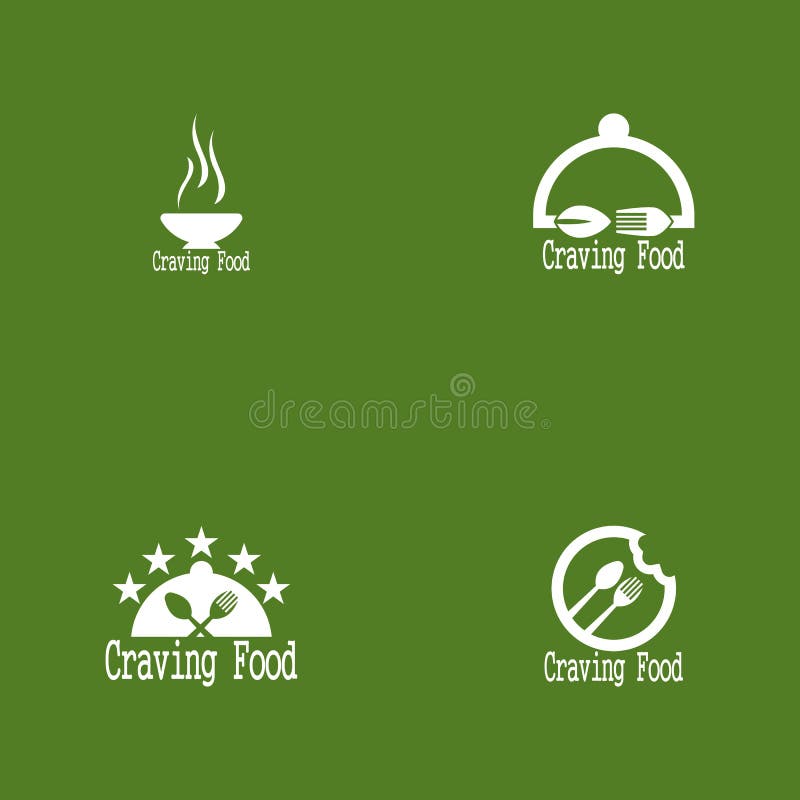 Fresh Craving Food Icon and Symbol Vector Illustration Stock ...