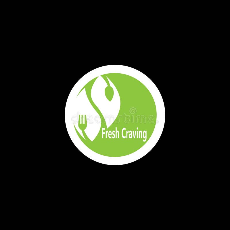 Fresh Craving Food Icon and Symbol Vector Illustration Stock ...